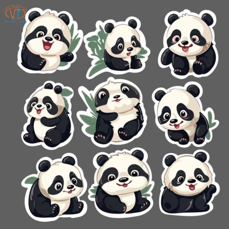 50+ Mẫu Sticker Gấu Dễ Thương, Độc Đáo